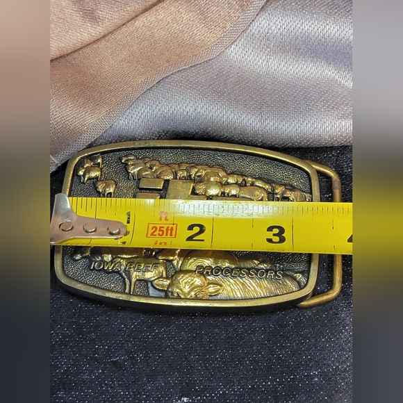 The Buckle Works | Accessories | Iowa Beef Processors Belt Buckle Ibp ...